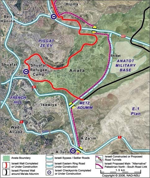 Creating a Semi-Enclave: Focus on Anata, Jerusalem Governorate | The ...