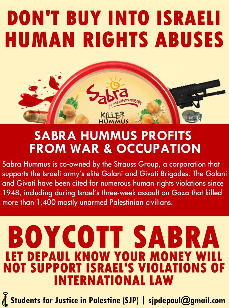 Sabra boycott referendum up for student vote at DePaul University | The ...