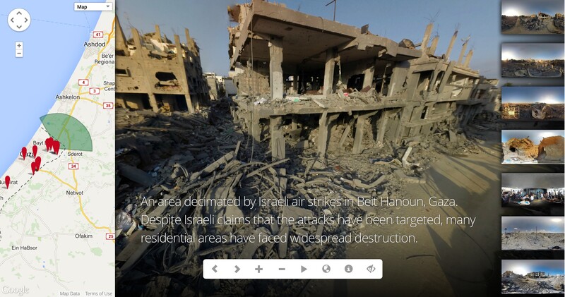 See for yourself: Aerial and panoramic views show devastation in Gaza ...