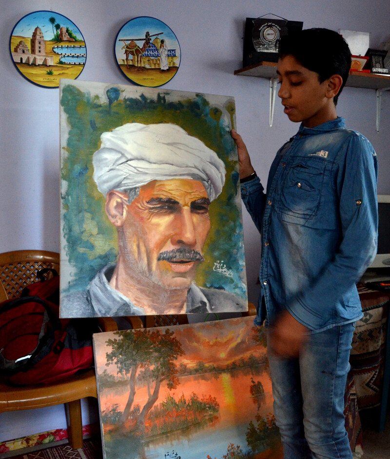 Young Gaza artist bids to enter Guinness Book of Records | The ...