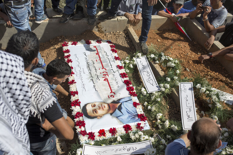 Refugee camp bids farewell to another young martyr | The Electronic ...